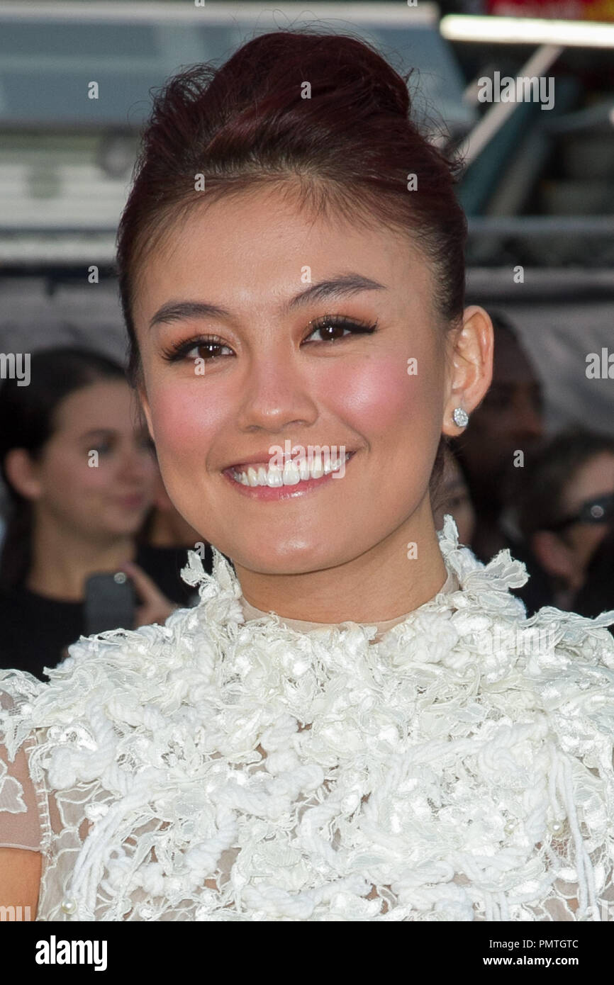 Agnes Monica attends the premiere of Universal Pictures' 'Oblivion' at ...