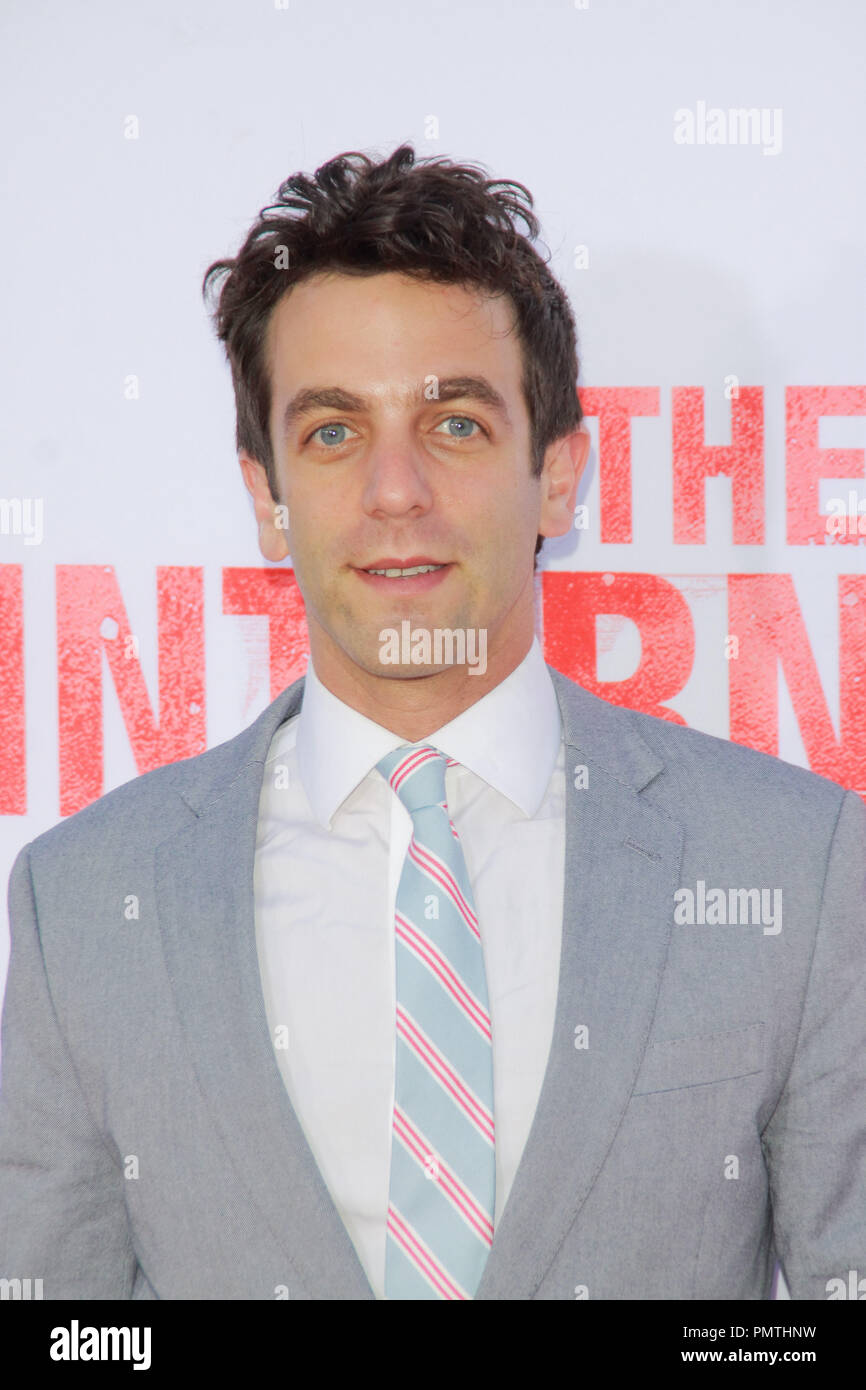B.J. Novak at the World Premiere of Twentieth Century Fox's "The ...