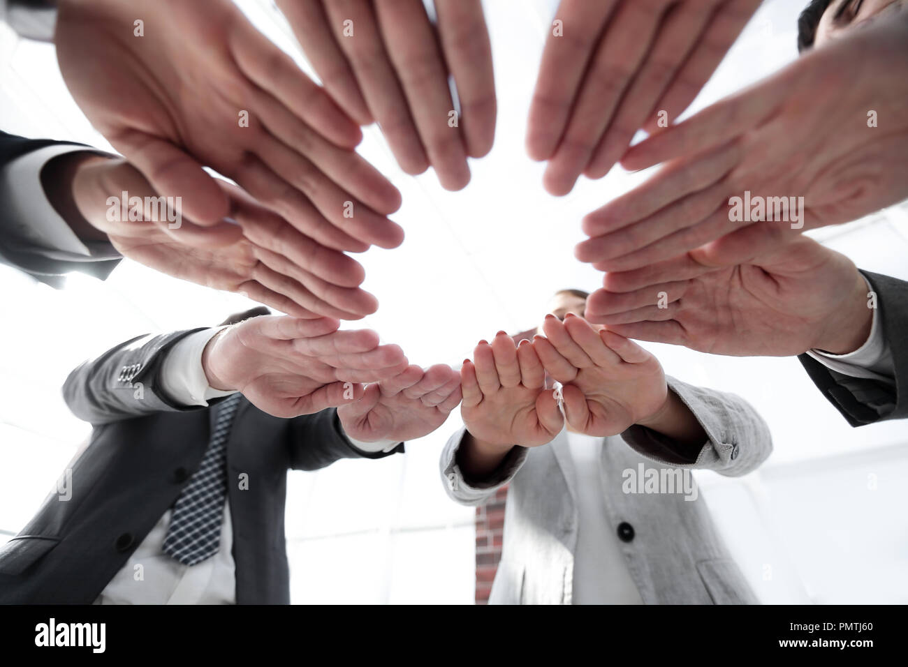 concept of teamwork and unity Stock Photo - Alamy
