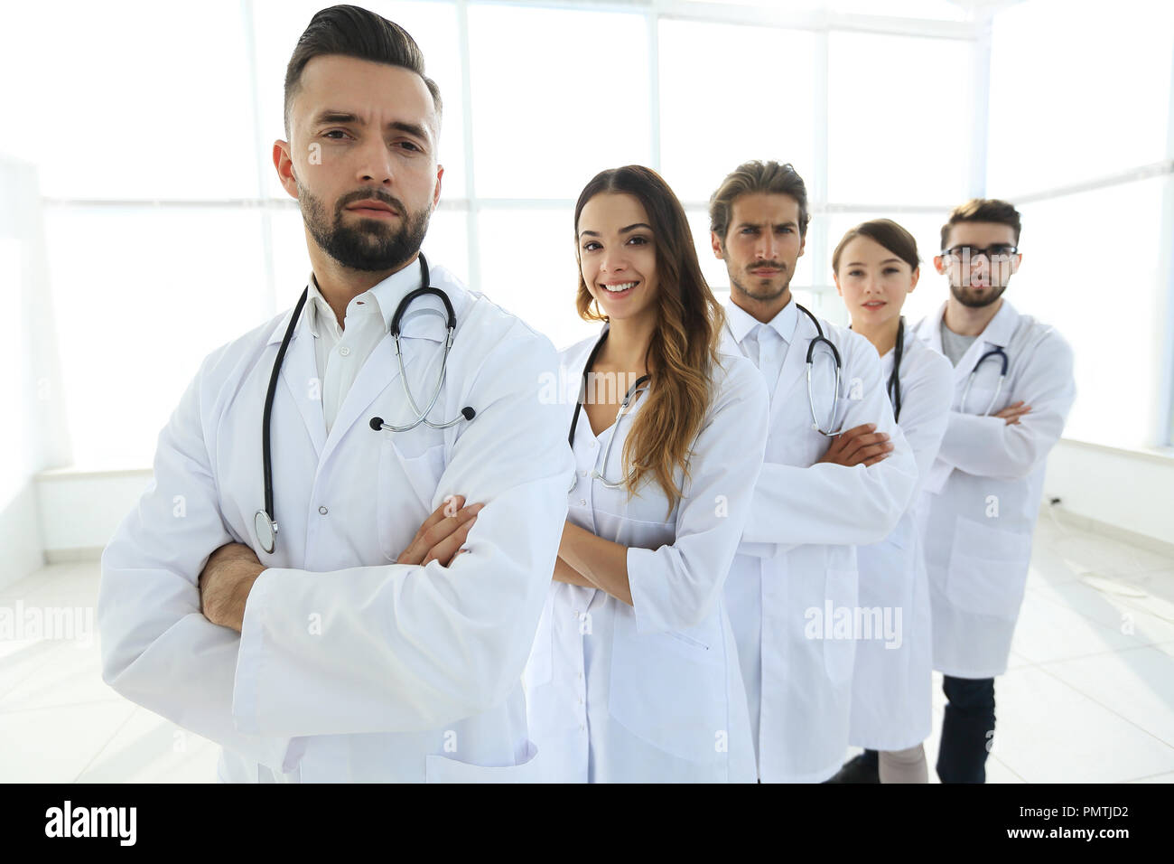 Therapists group portrait hi-res stock photography and images - Alamy