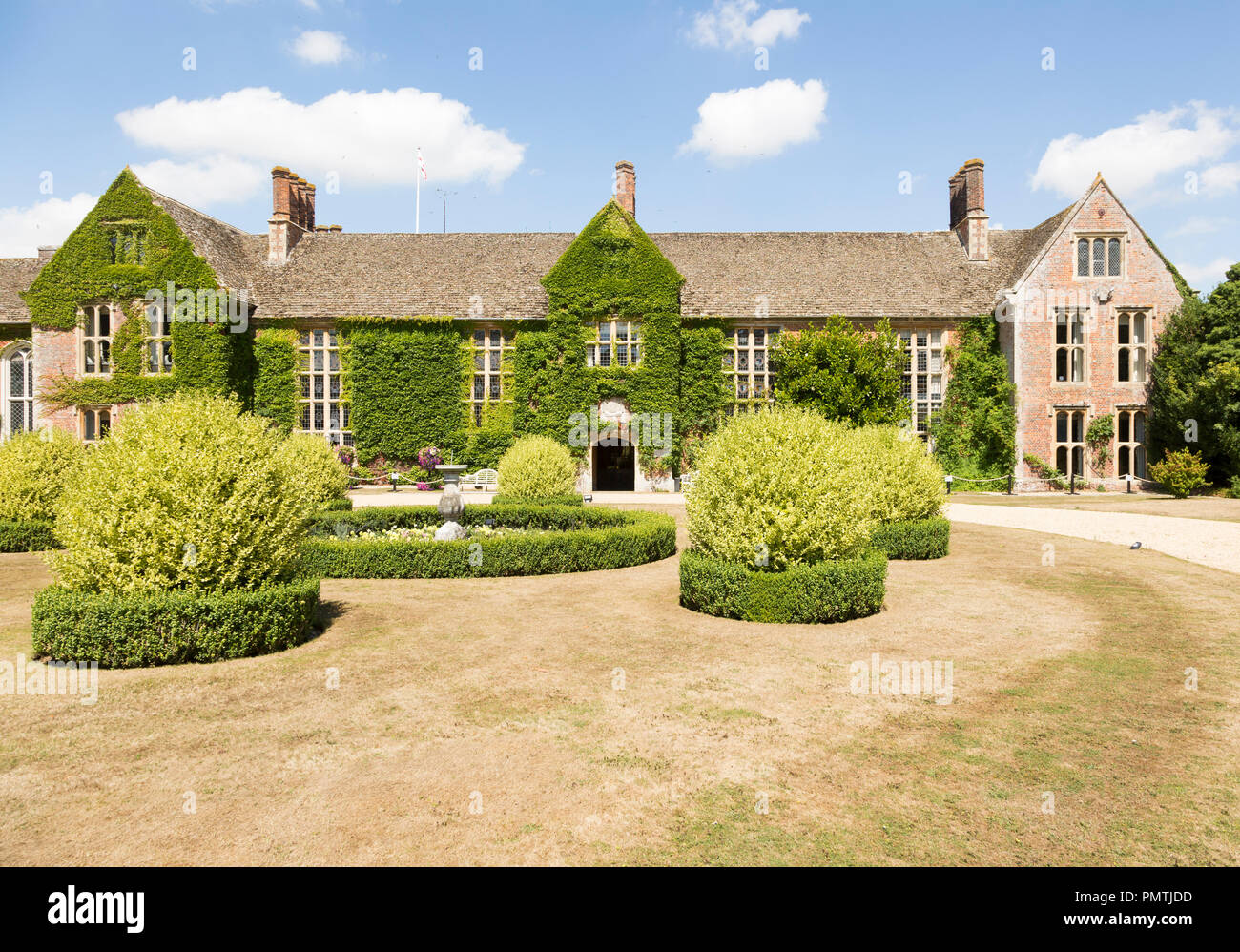 Frontage and entrance to Littlecote House Hotel, Hungerford, Berkshire ...