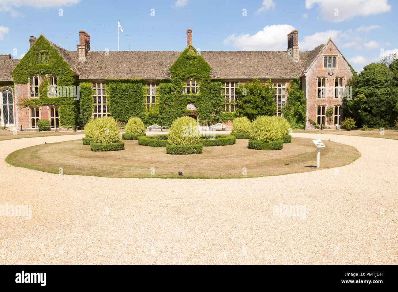Frontage and entrance to Littlecote House Hotel, Hungerford, Berkshire ...