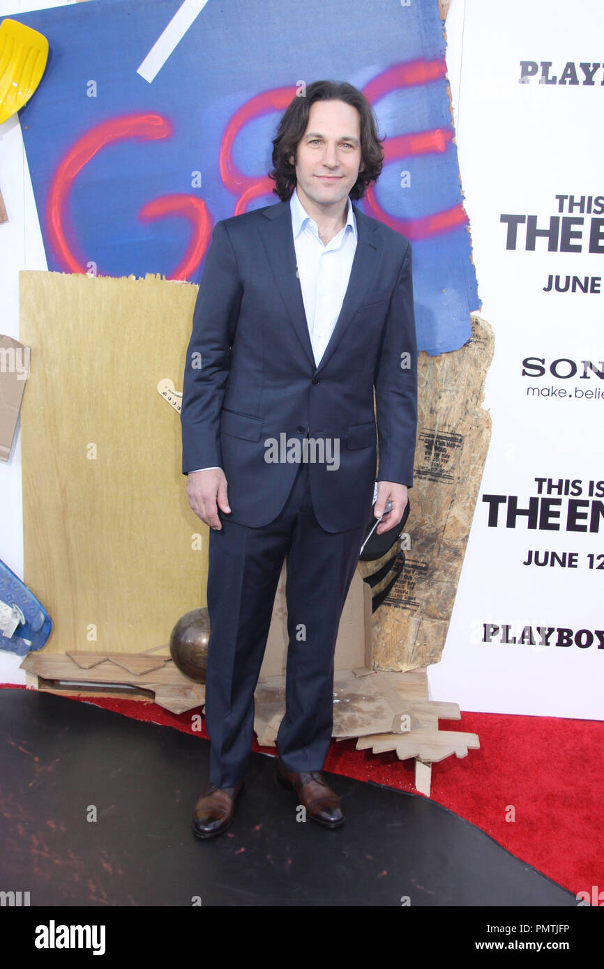 Paul Rudd 06/03/2013 "This Is The End" Premiere held at Regency Village ...