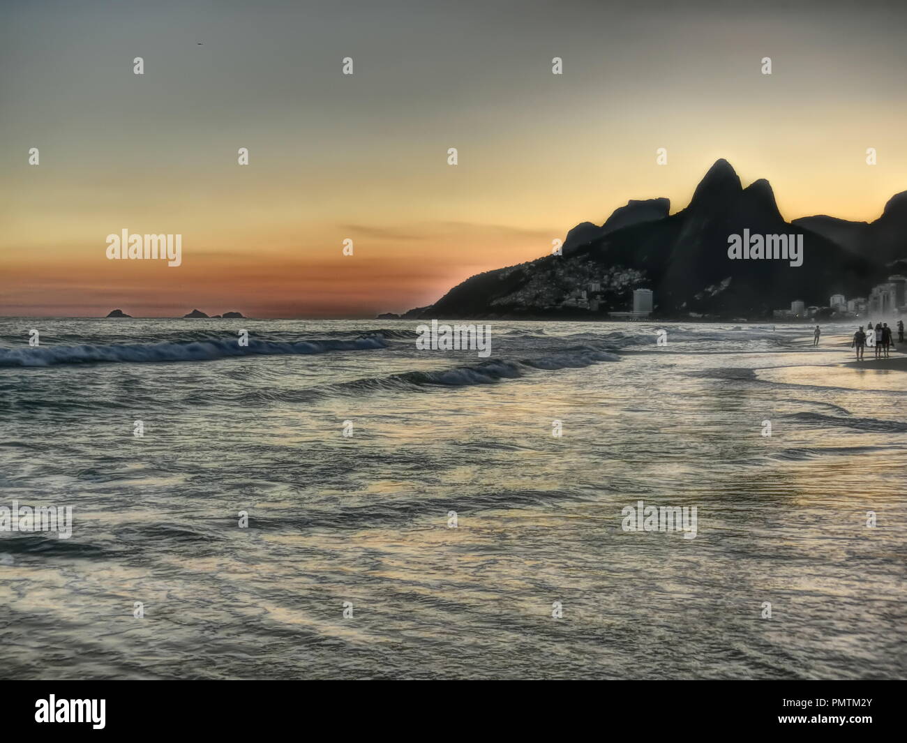 Ipanema Beach in Rio de Janeiro Stock Photo - Alamy