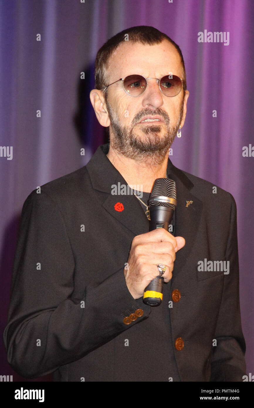 Ringo Starr 06/11/2013 "Ringo: Peace & Love" Exhibit Preview held at ...