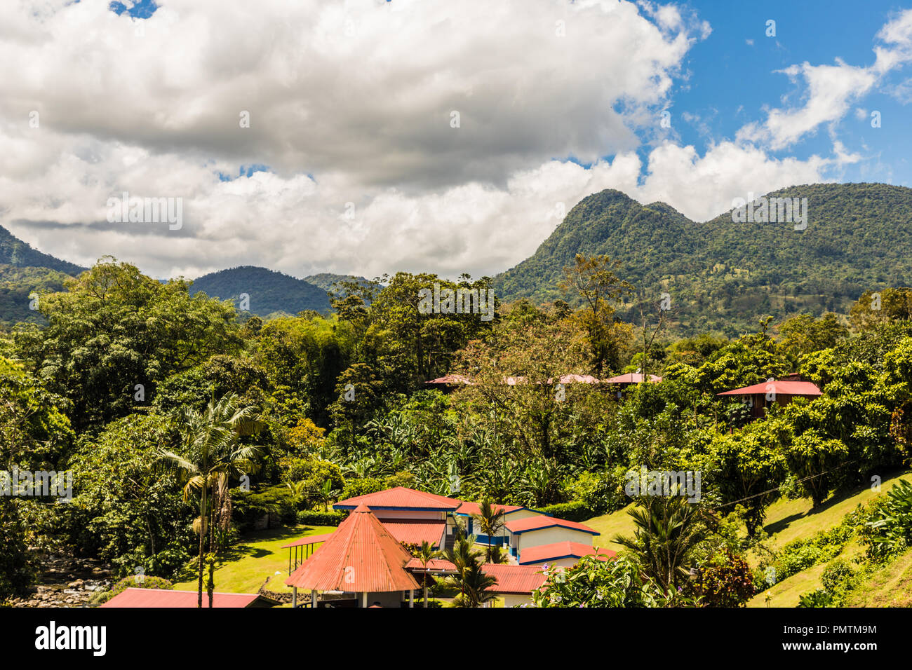 A typical view in Costa Rica Stock Photo - Alamy
