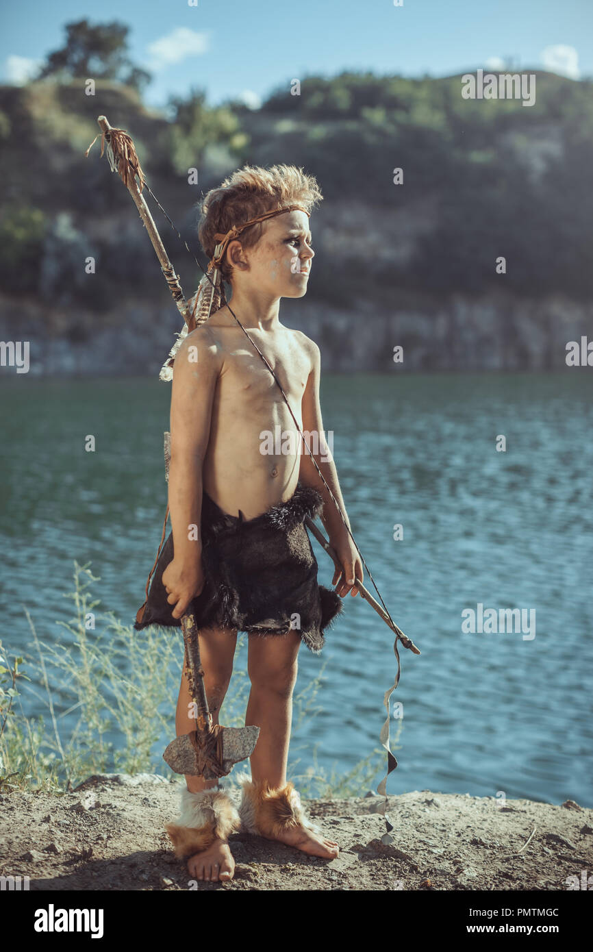 Boy and man traditional hunting hi-res stock photography and images - Alamy