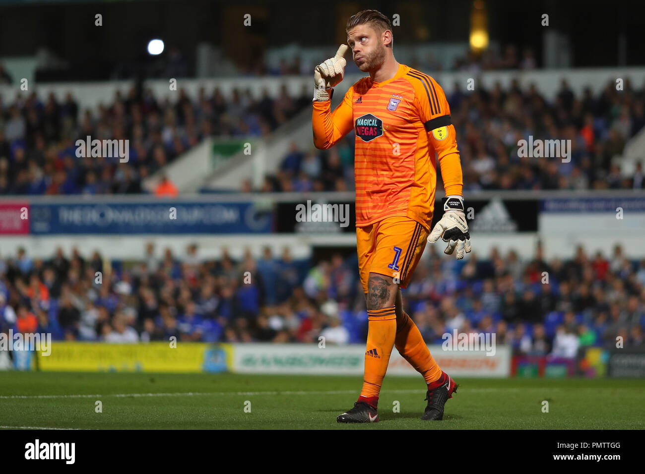 Ipswich, UK. 18th Sep 2018. Dean Gerken of Ipswich Town - Ipswich Town ...