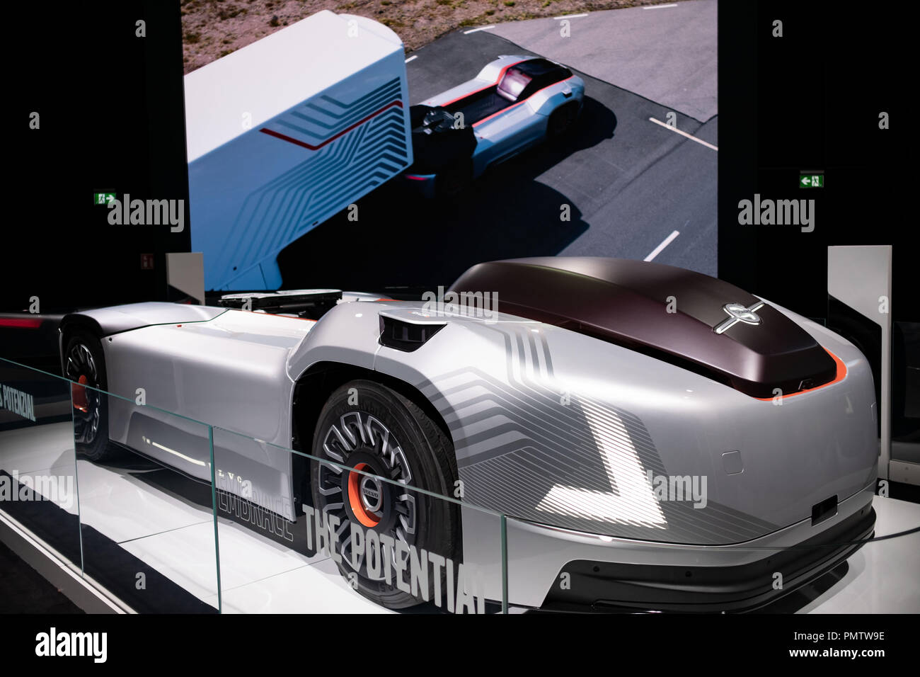 19 September 2018, Lower Saxony, Hanover: A "The Potential" concept ...