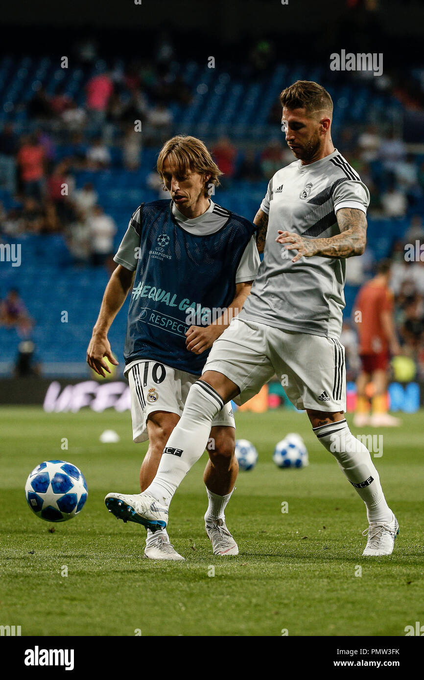 Luka modric champions league 2018 hi-res stock photography and images ...
