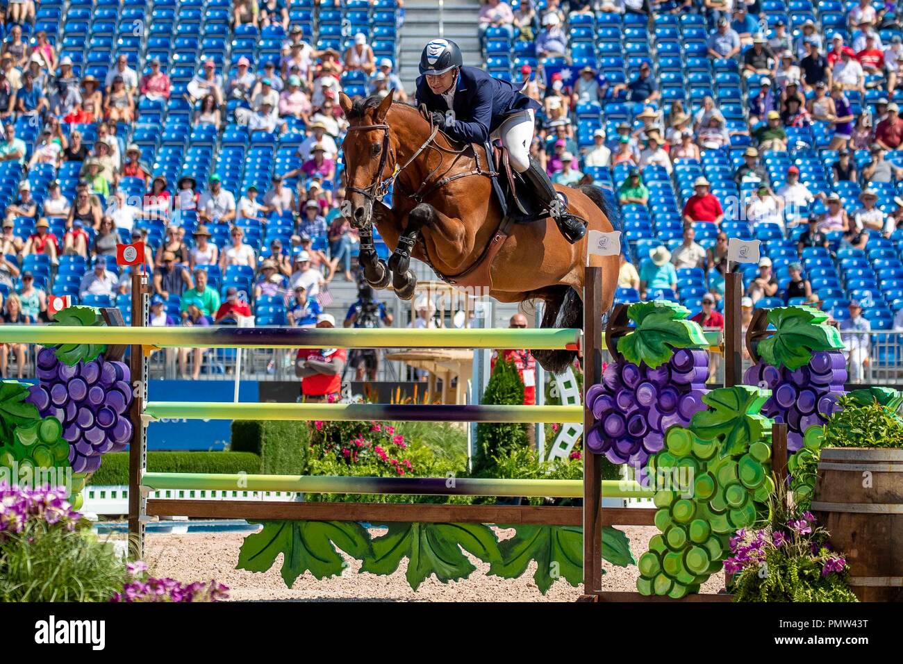 Tryon, California, USA. 19th Sept 2018. Alberto Michan. Bacara d ...