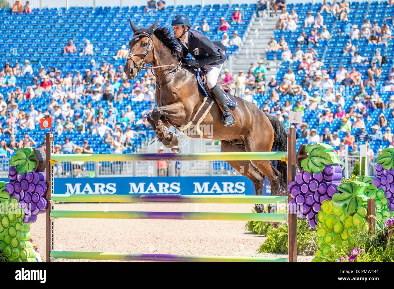 Tryon, California, USA. 19th Sept 2018. Alberto Michan. Bacara d ...