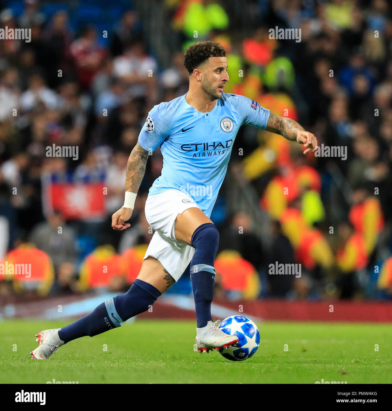 Etihad Stadium, Manchester, UK. 19th Sep, 2018. UEFA Champions League ...