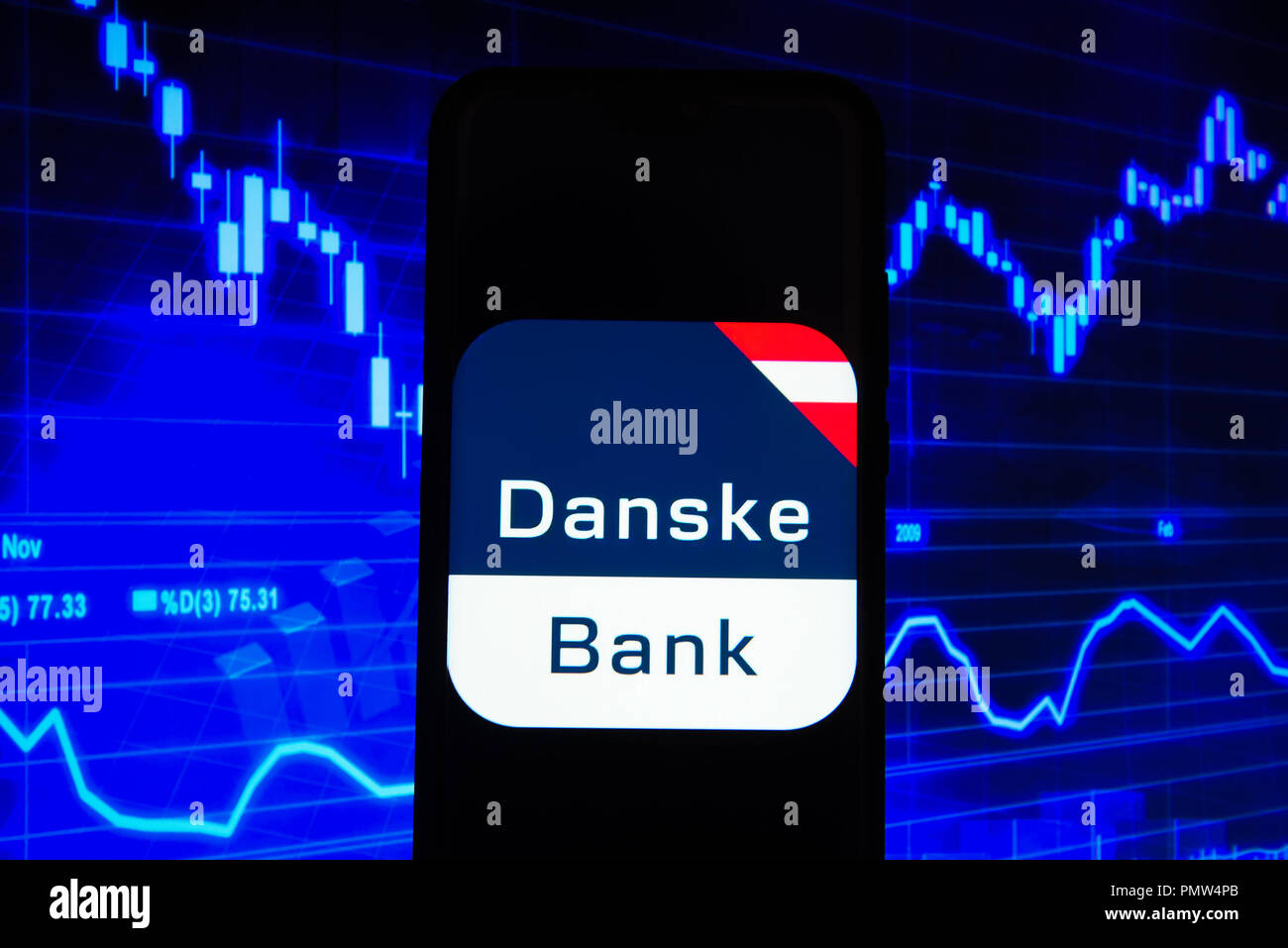 Danske bank logo hi-res stock photography and images - Alamy