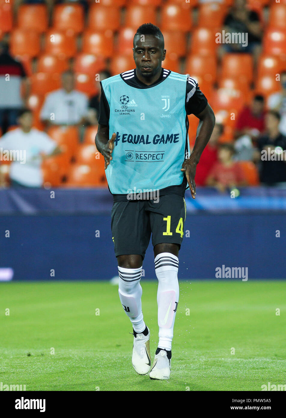 Matuidi of Juventus and in action during the Champions League football ...