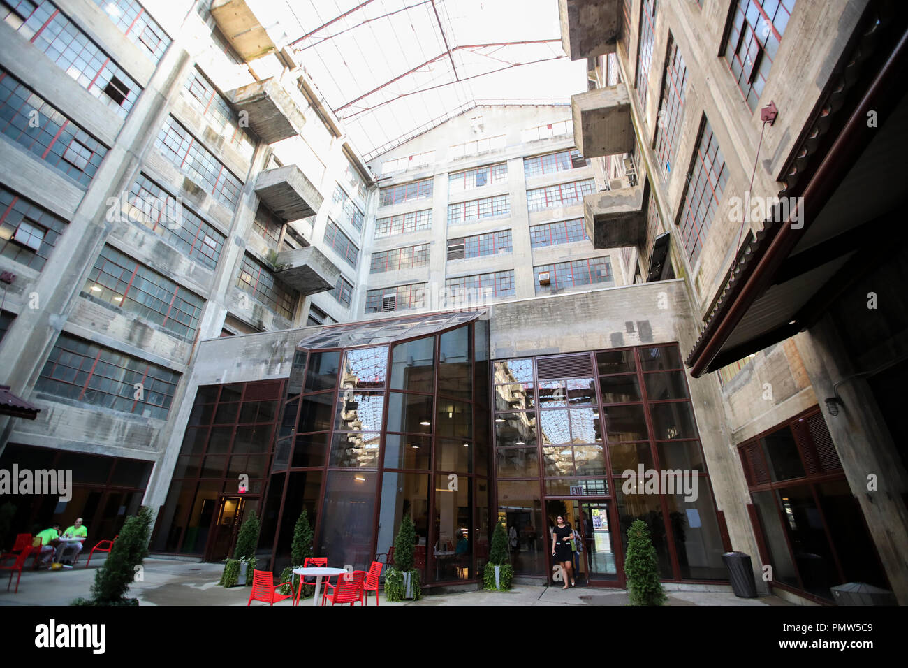 New York, USA. 19th Sep, 2018. Photo taken on Sept. 19, 2018 shows the ...