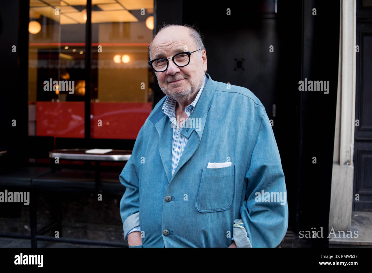 The French journalist and documentary filmmaker Serge Moati, was seen ...