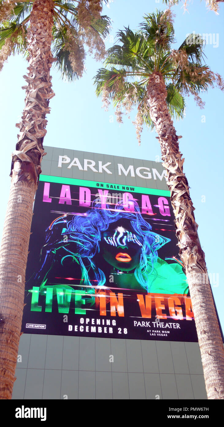 Lady gaga residency at park mgm hi-res stock photography and images - Alamy
