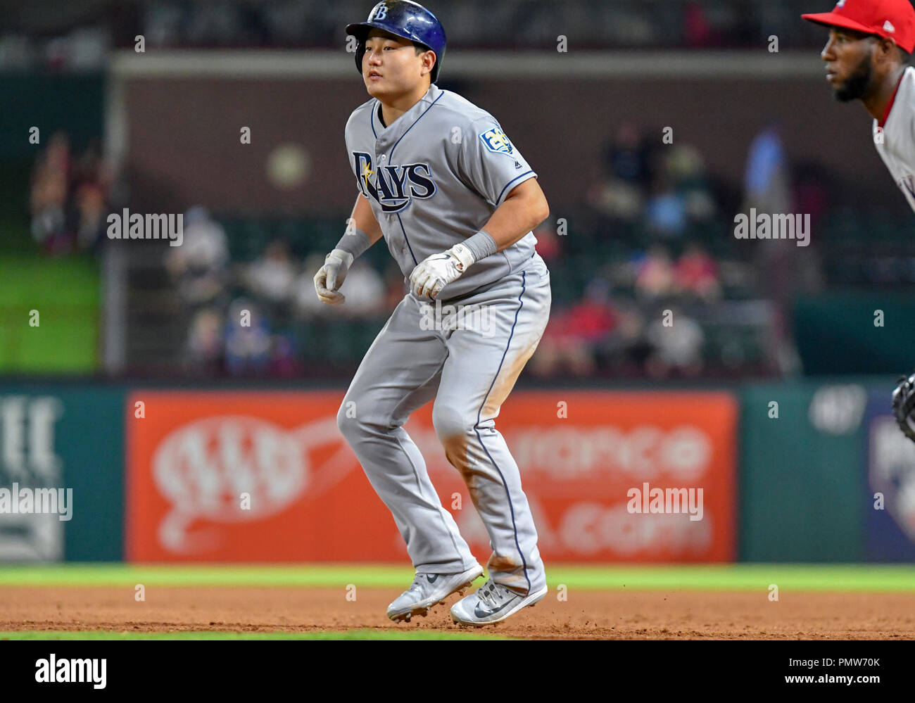 Sep 18, 2018: Tampa Bay Rays first baseman Ji-Man Choi #26 during an ...