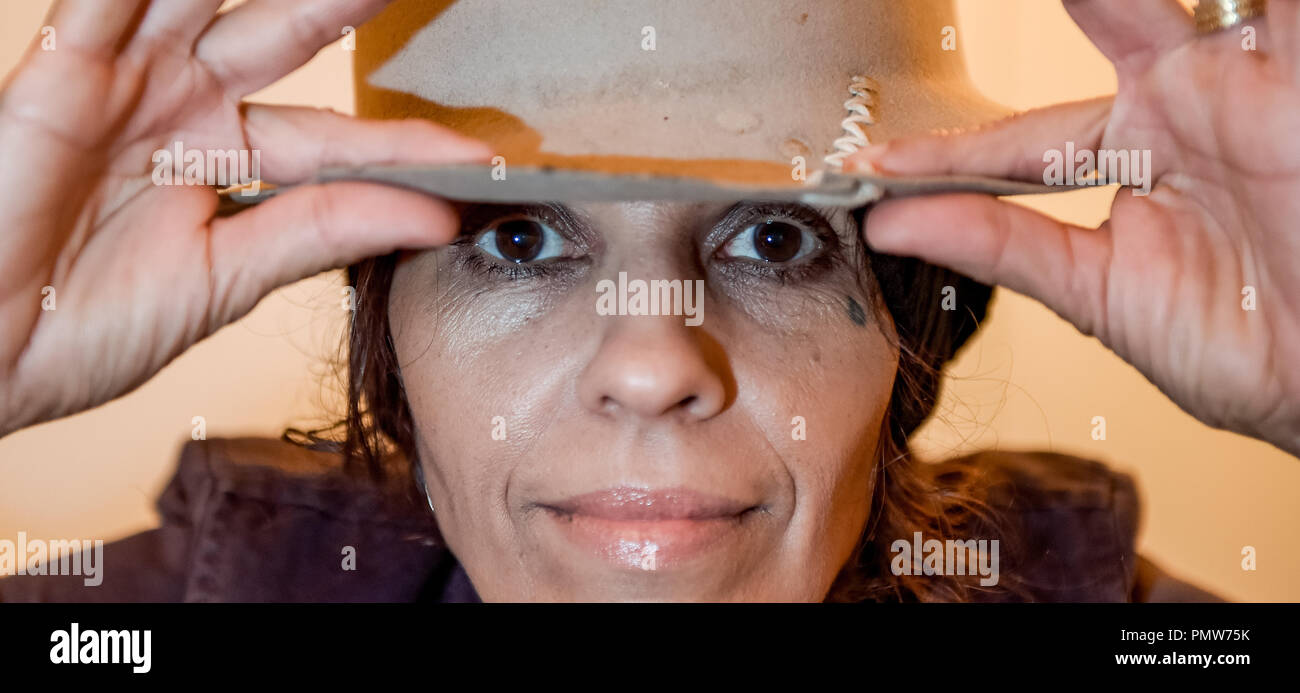 19 September 2018, Hamburg: Linda Perry, American singer and composer ...