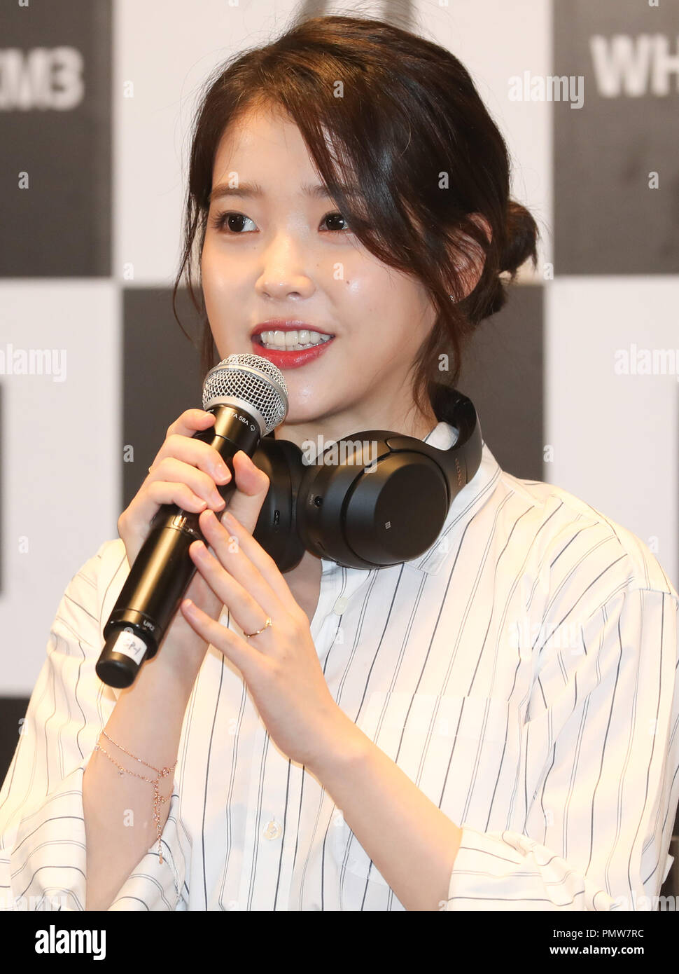 20th Sep, 2018. S. Korean singer IU South Korean singer IU attends a ...