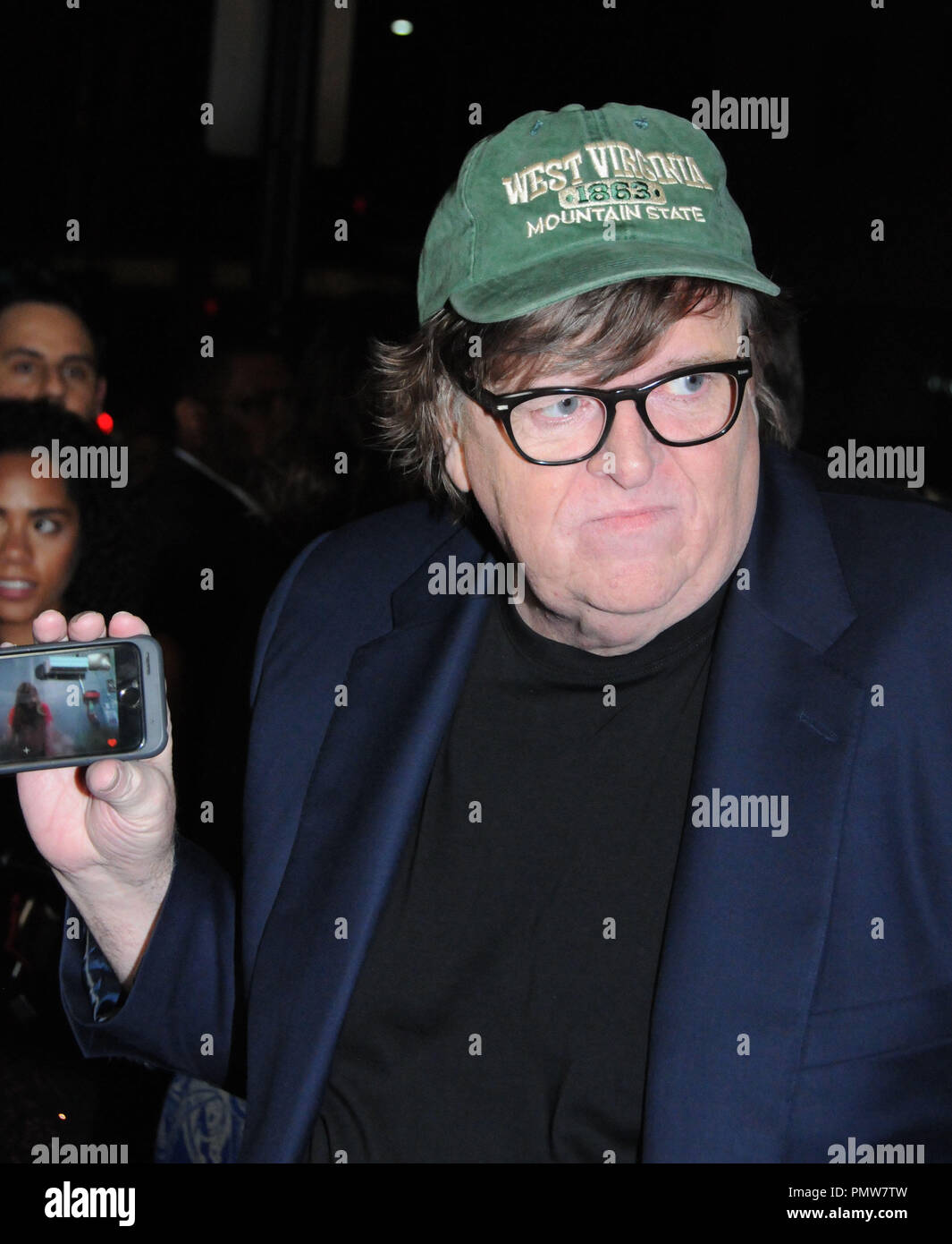 Beverly Hills, USA. 19th Sep 2018. Filmmaker Michael Moore attends Los ...
