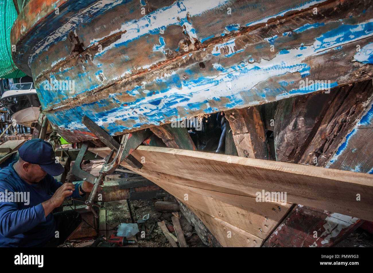 Trawler mechanic hi-res stock photography and images - Alamy
