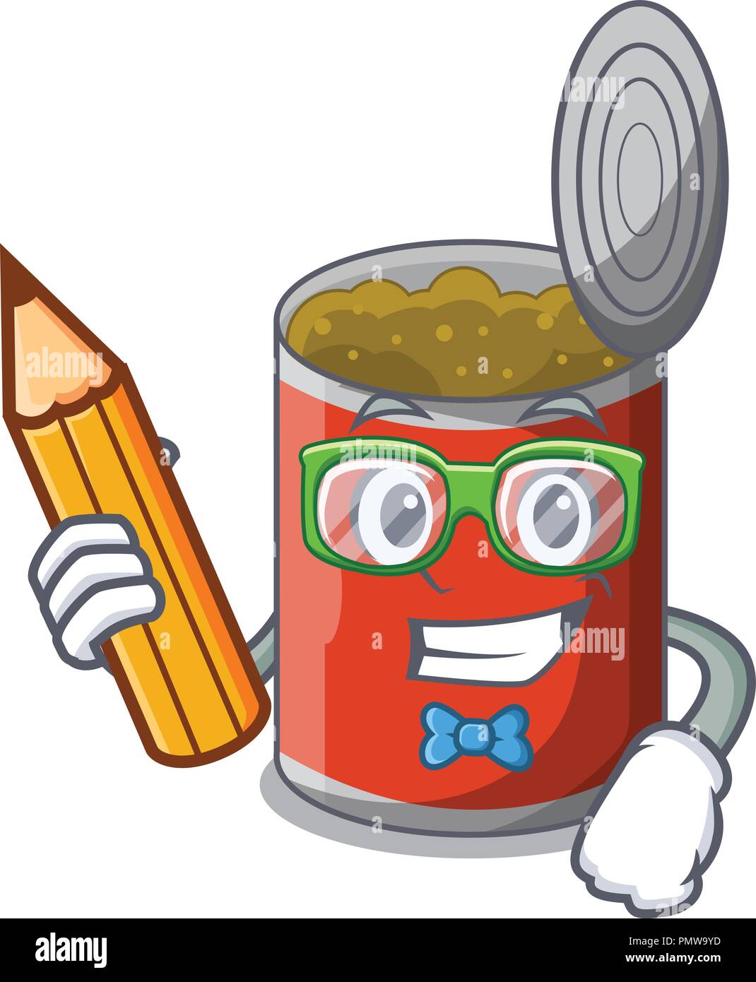 Food Cans Cartoon
