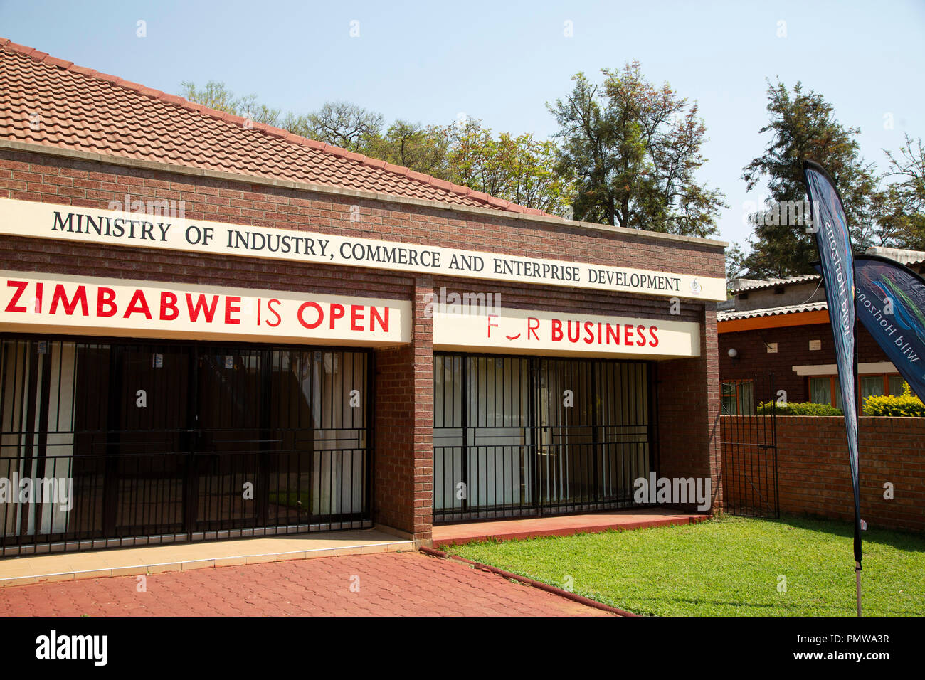 Zimbabwe international exhibition centre hi-res stock photography and ...