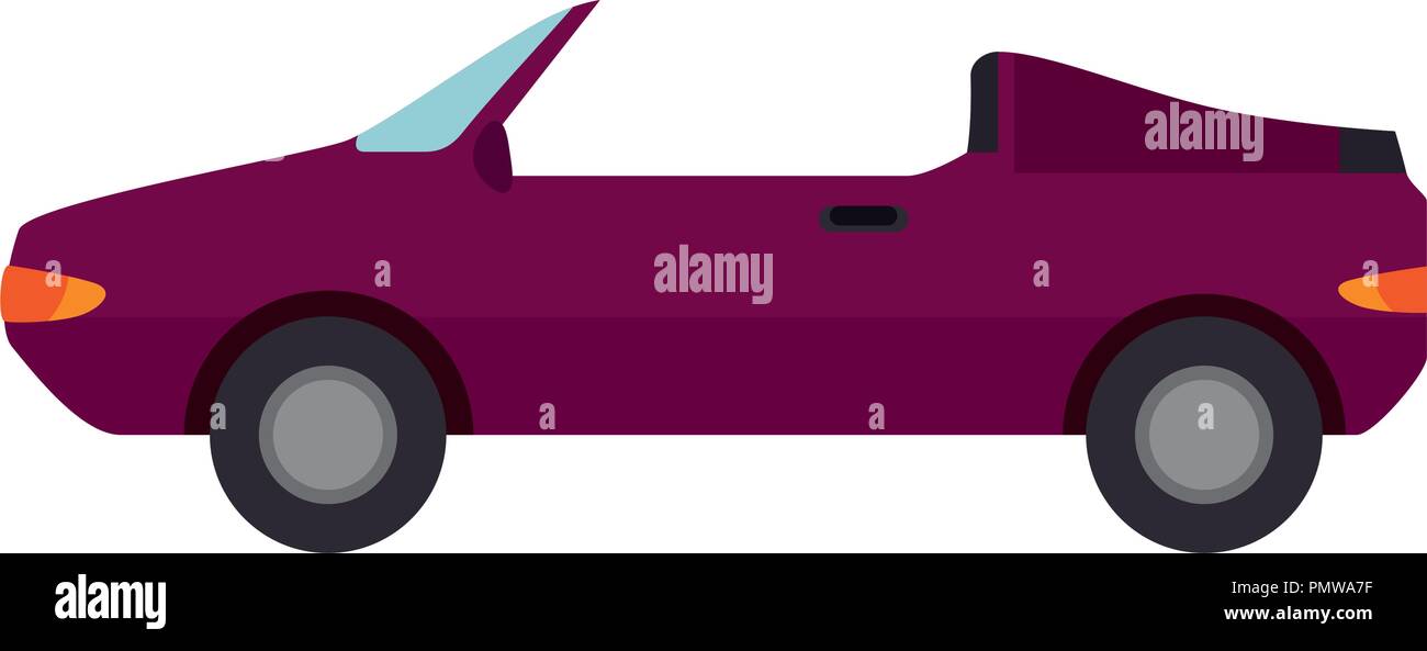 convertible car vehicle isolated icon Stock Vector Image & Art - Alamy