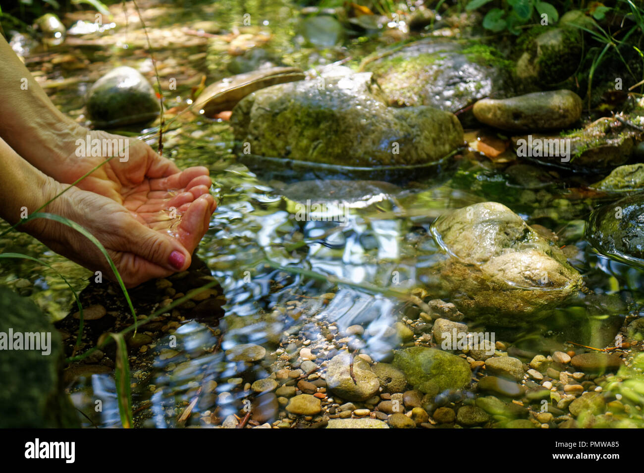 Take water hi-res stock photography and images - Alamy