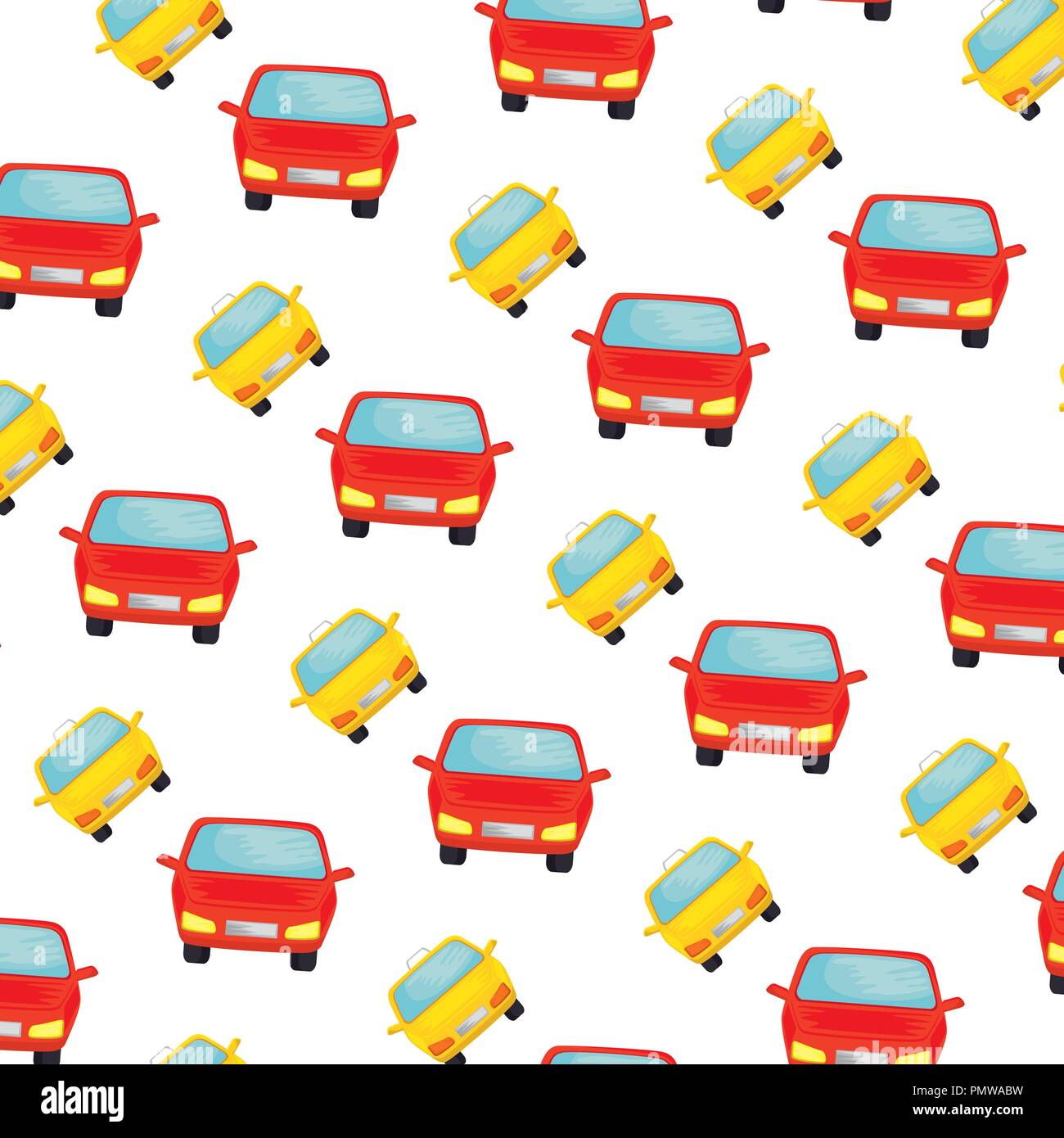 taxi and cars pattern Stock Vector Image & Art - Alamy