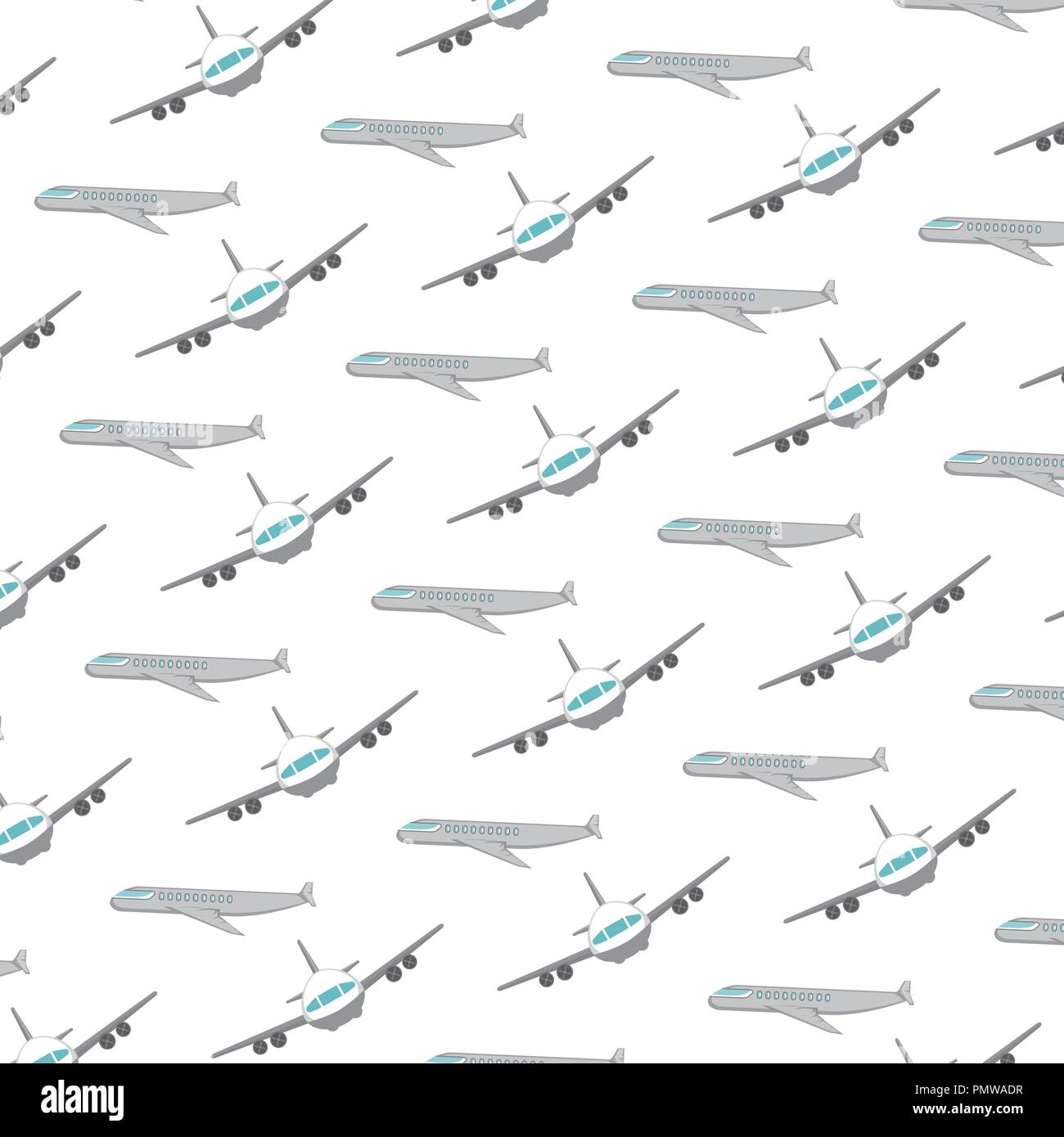 airplanes flying pattern background Stock Vector Image & Art - Alamy