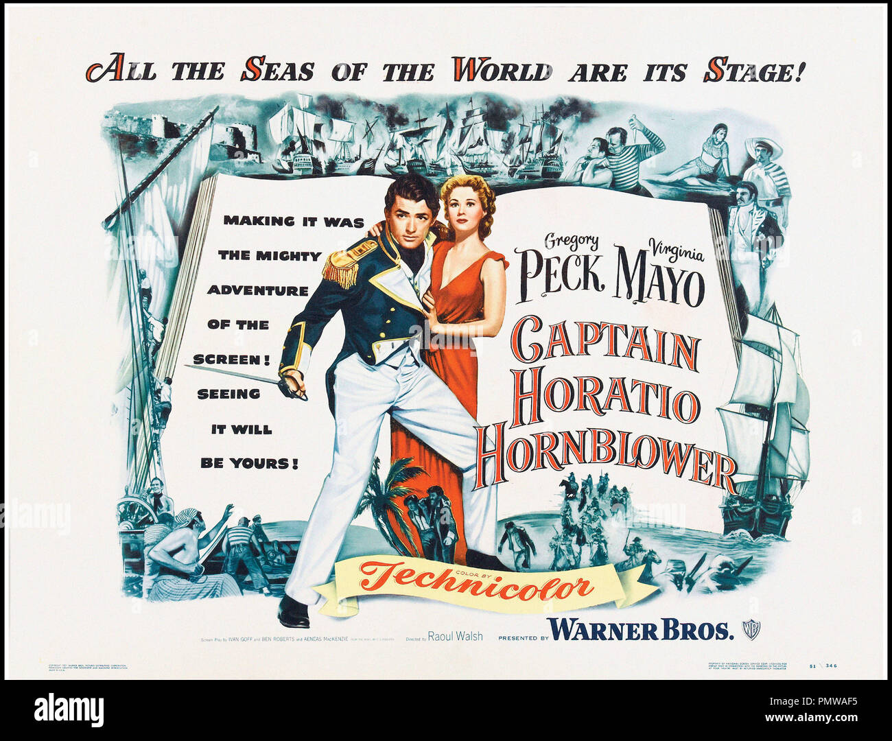 Virginia Mayo Gregory Peck Captain Stock Photos & Virginia Mayo Gregory ...