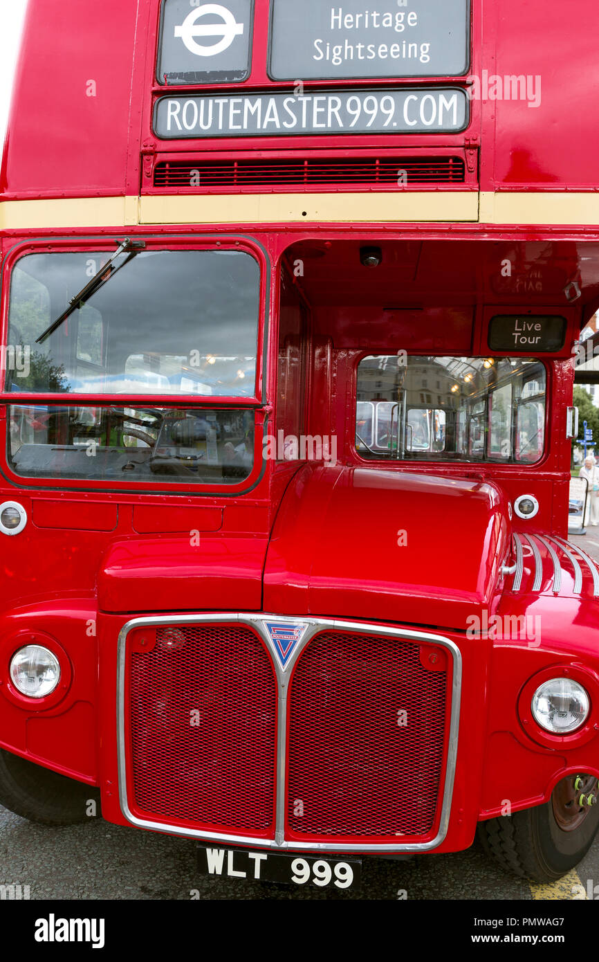 1950s london double decker bus hi-res stock photography and images - Alamy