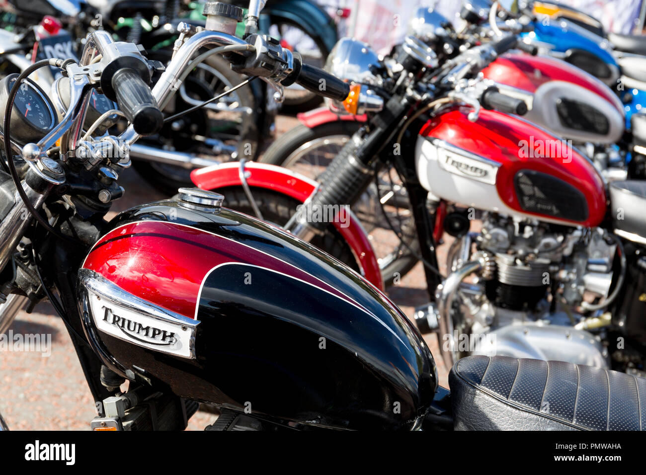 Old motorbikes vintage motorcycles hi-res stock photography and images ...