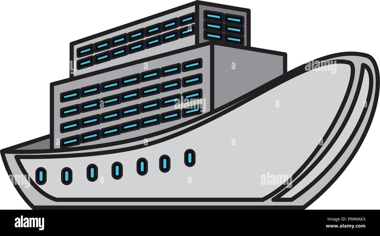 cruice ship isolated icon Stock Vector Image & Art - Alamy