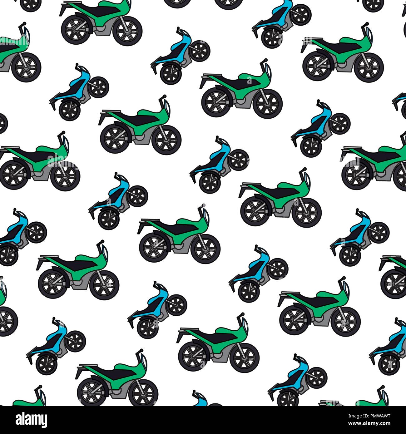 motorcycles sport pattern background Stock Vector Image & Art - Alamy