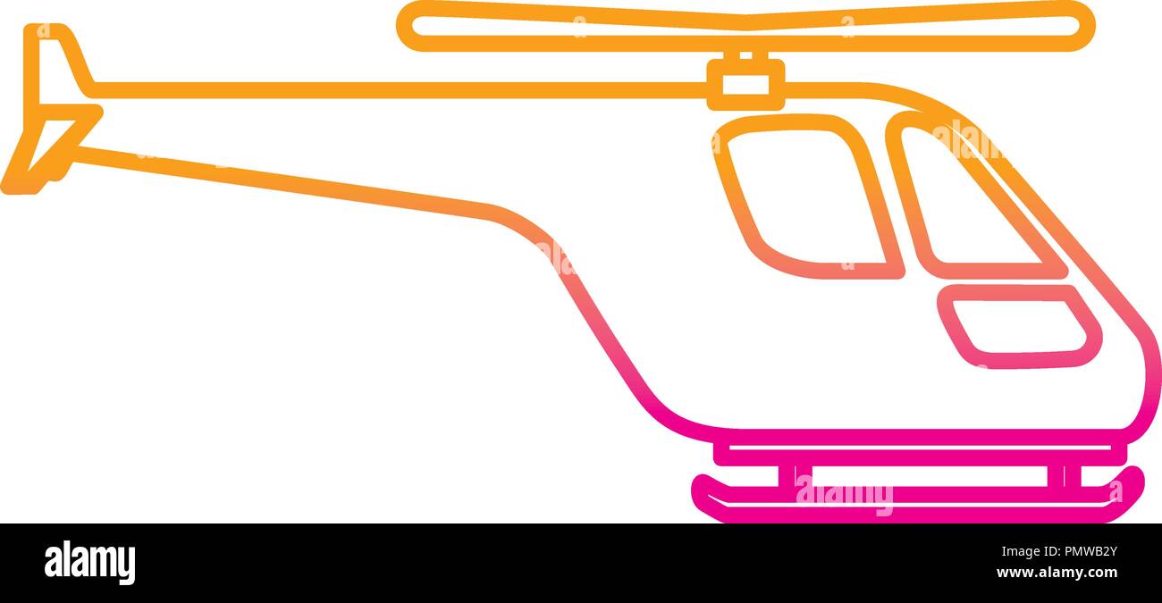 helicopter flying isolated icon Stock Vector Image & Art - Alamy