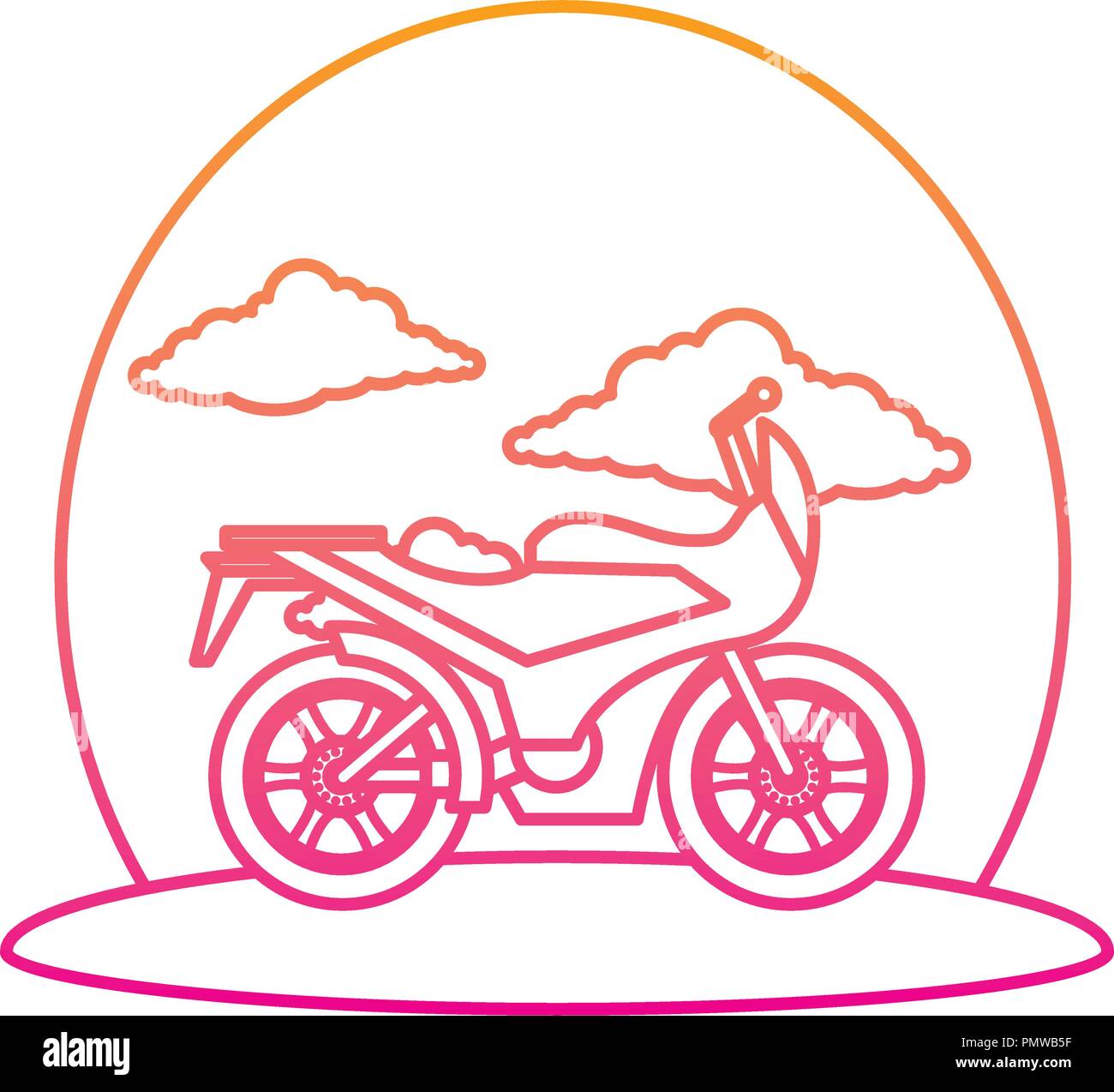 Superbike motorcycle racing racer Stock Vector Images - Alamy