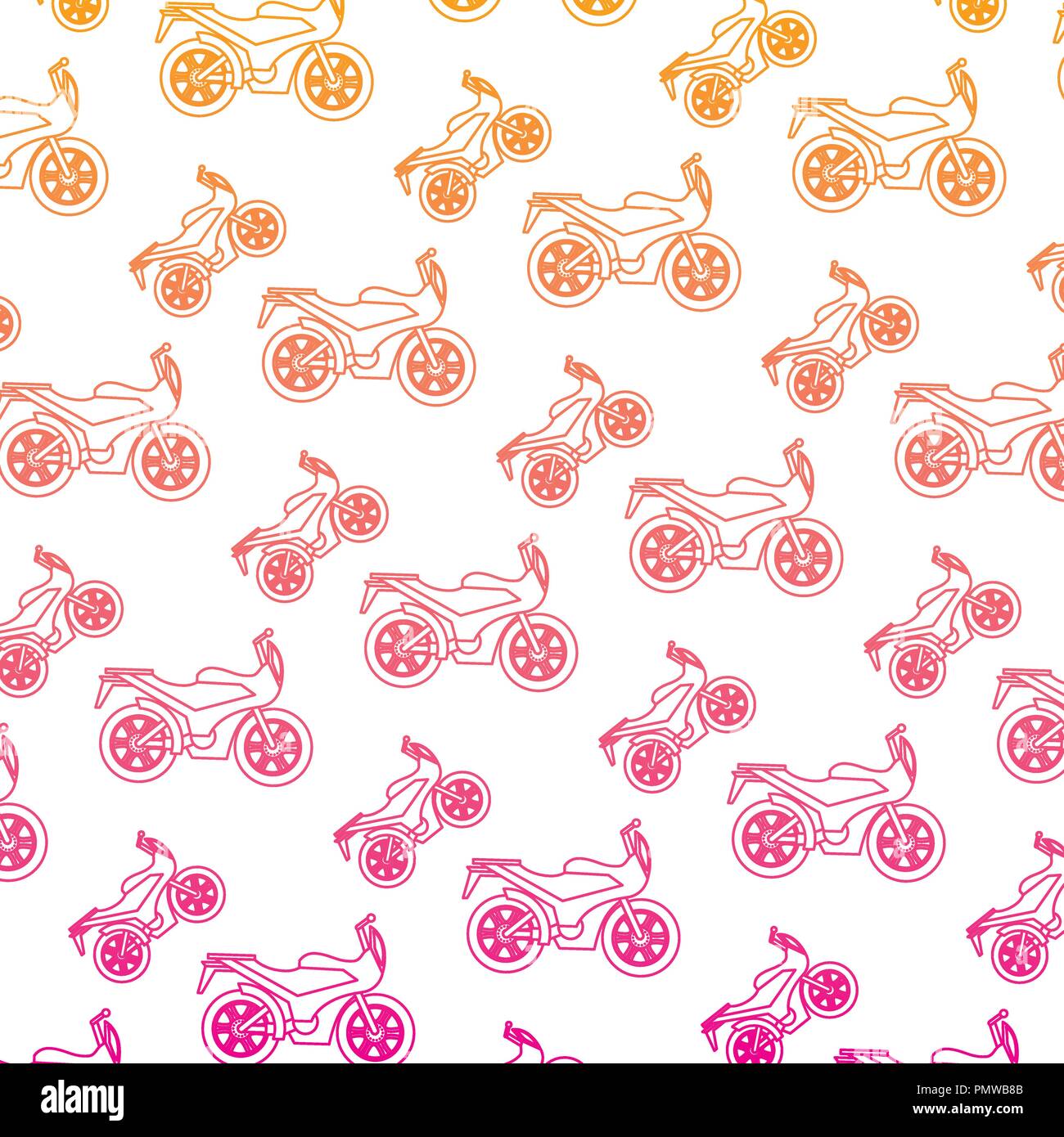 motorcycles sport pattern background Stock Vector Image & Art - Alamy