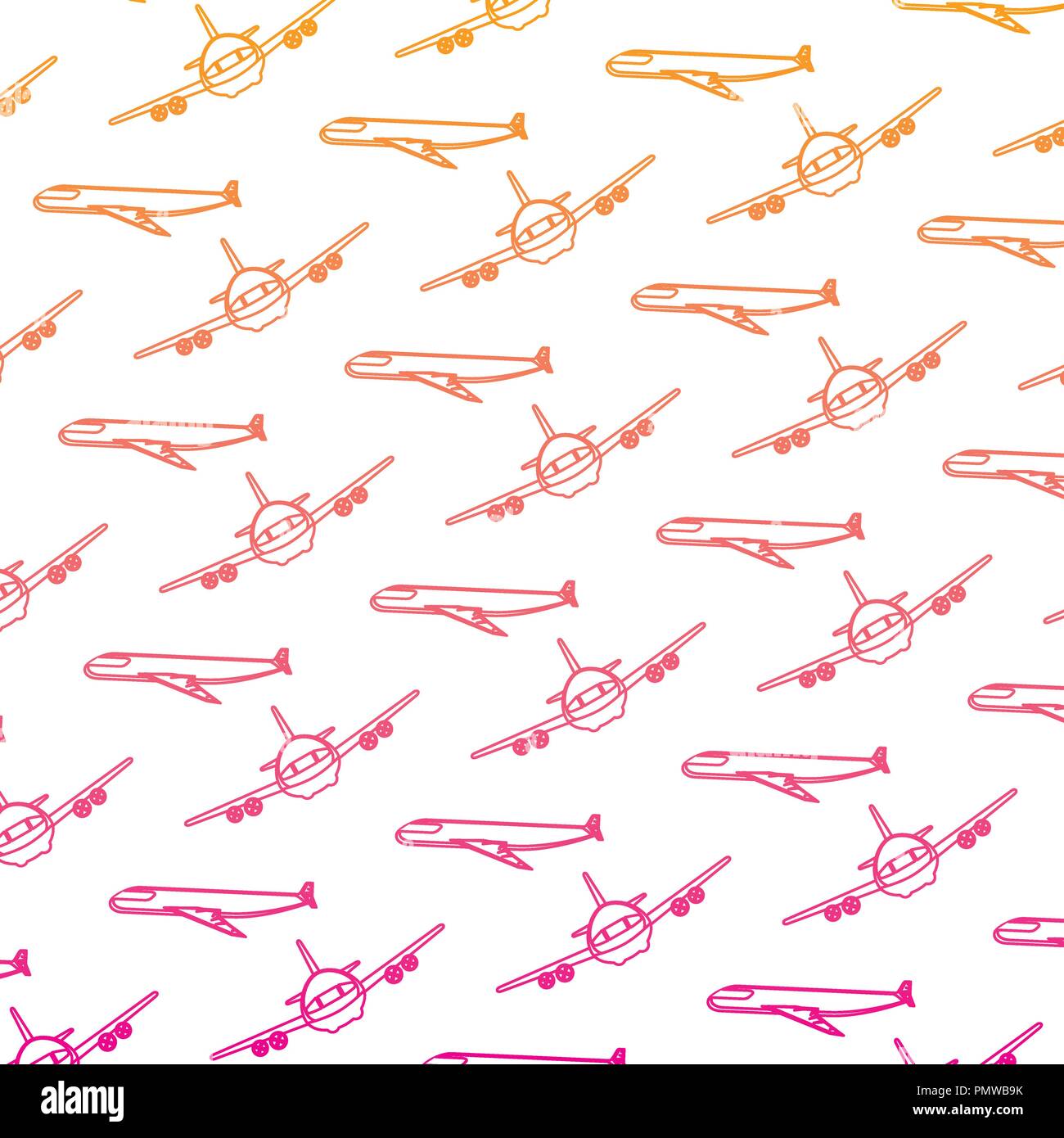 airplanes flying pattern background Stock Vector Image & Art - Alamy