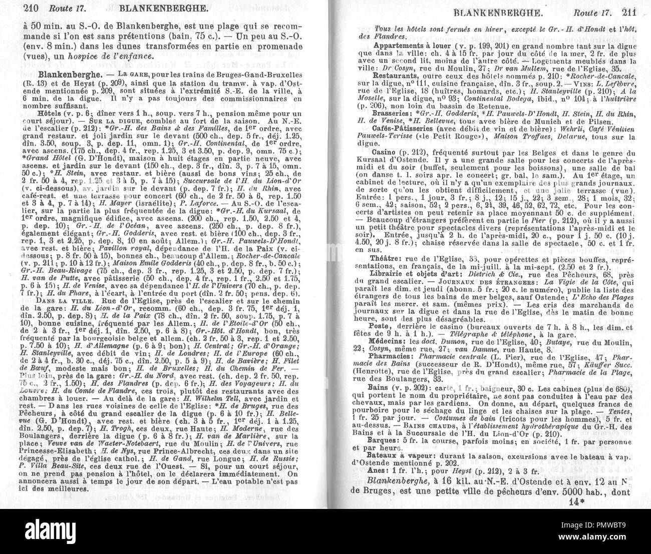 Baedeker Black and White Stock Photos & Images - Alamy