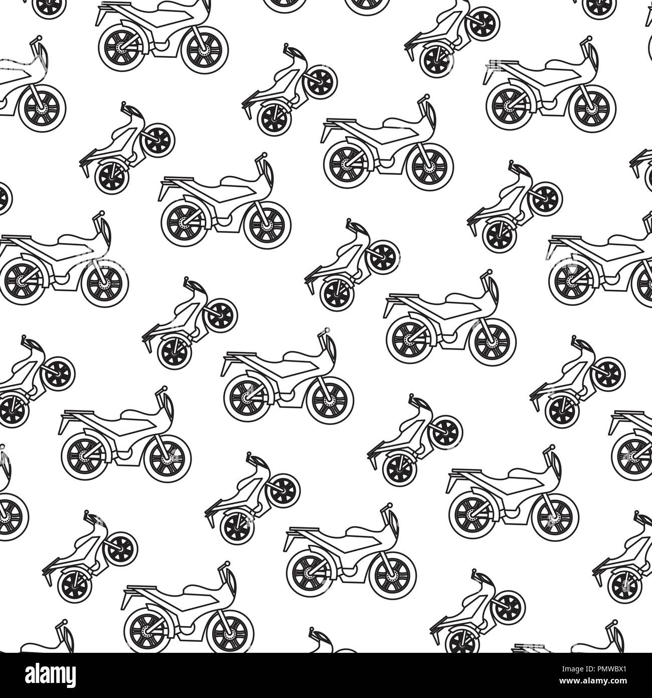 motorcycles sport pattern background Stock Vector Image & Art - Alamy