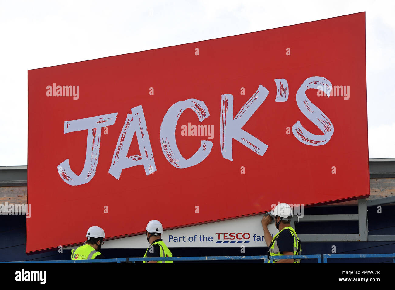 Tesco jacks hi-res stock photography and images - Alamy
