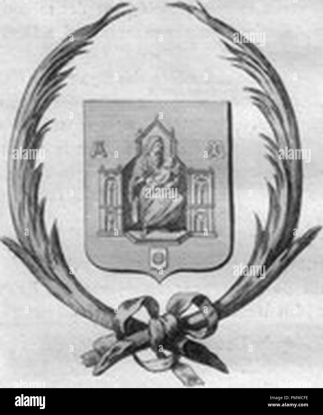 Blason image Black and White Stock Photos & Images - Alamy