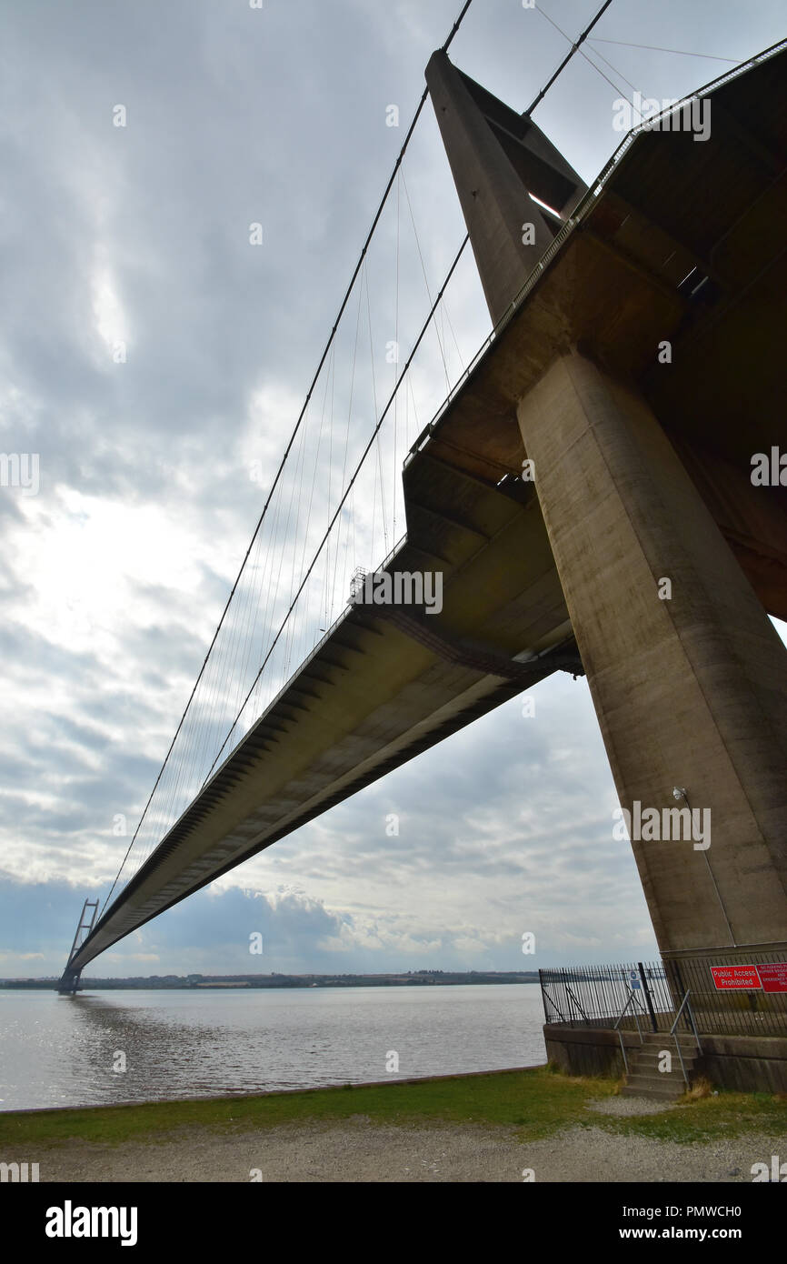 Humber Bridge, Hessle, East Yorkshire, UK Stock Photo - Alamy