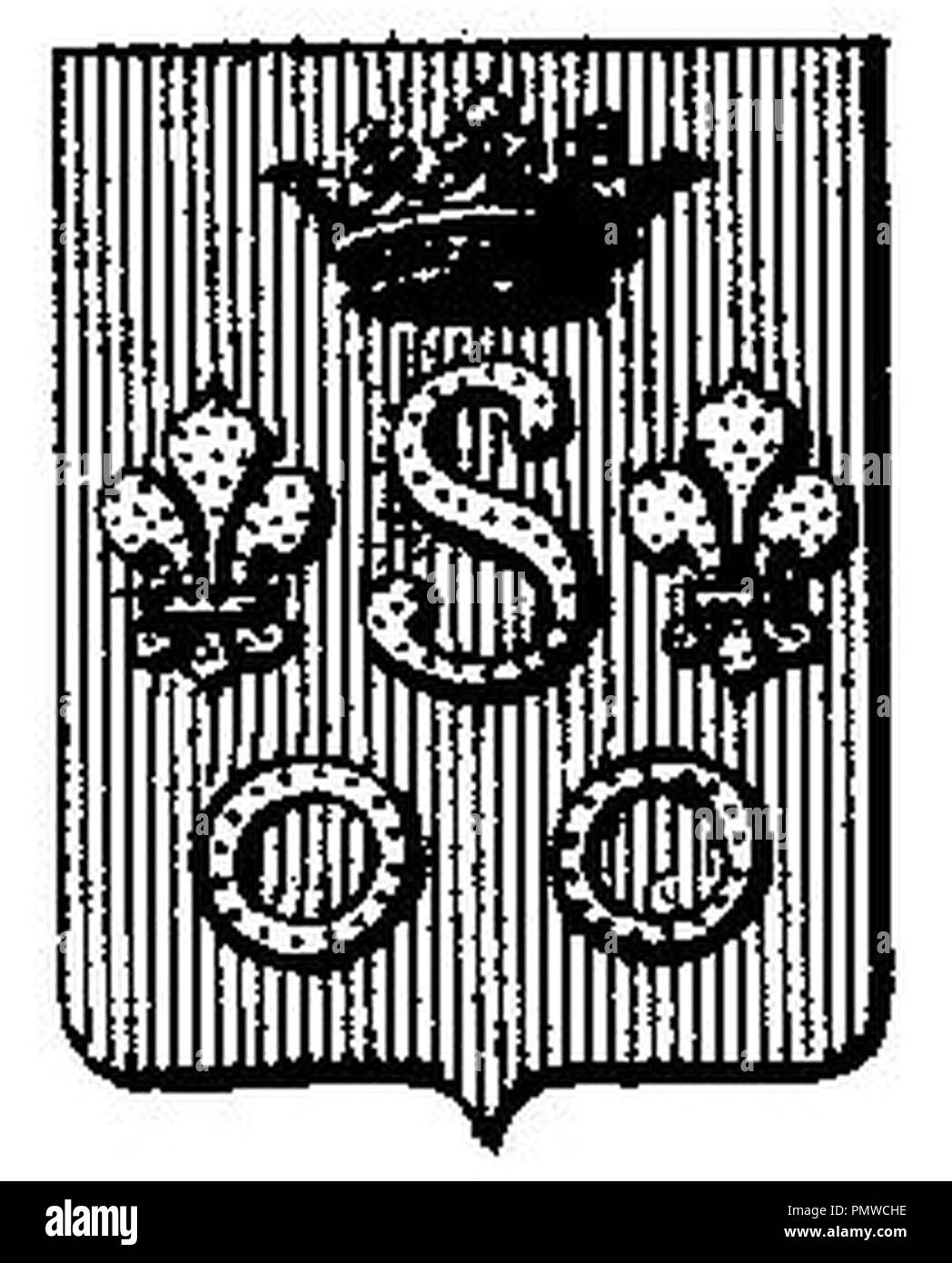 Blason blason Black and White Stock Photos & Images - Alamy