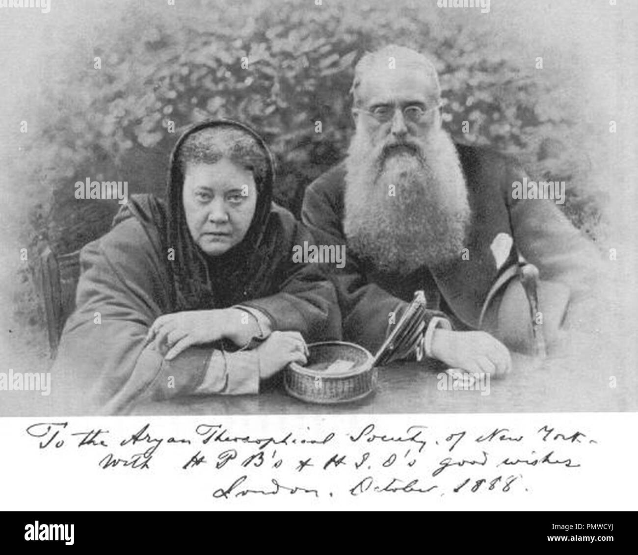 Olcott blavatsky hi-res stock photography and images - Alamy