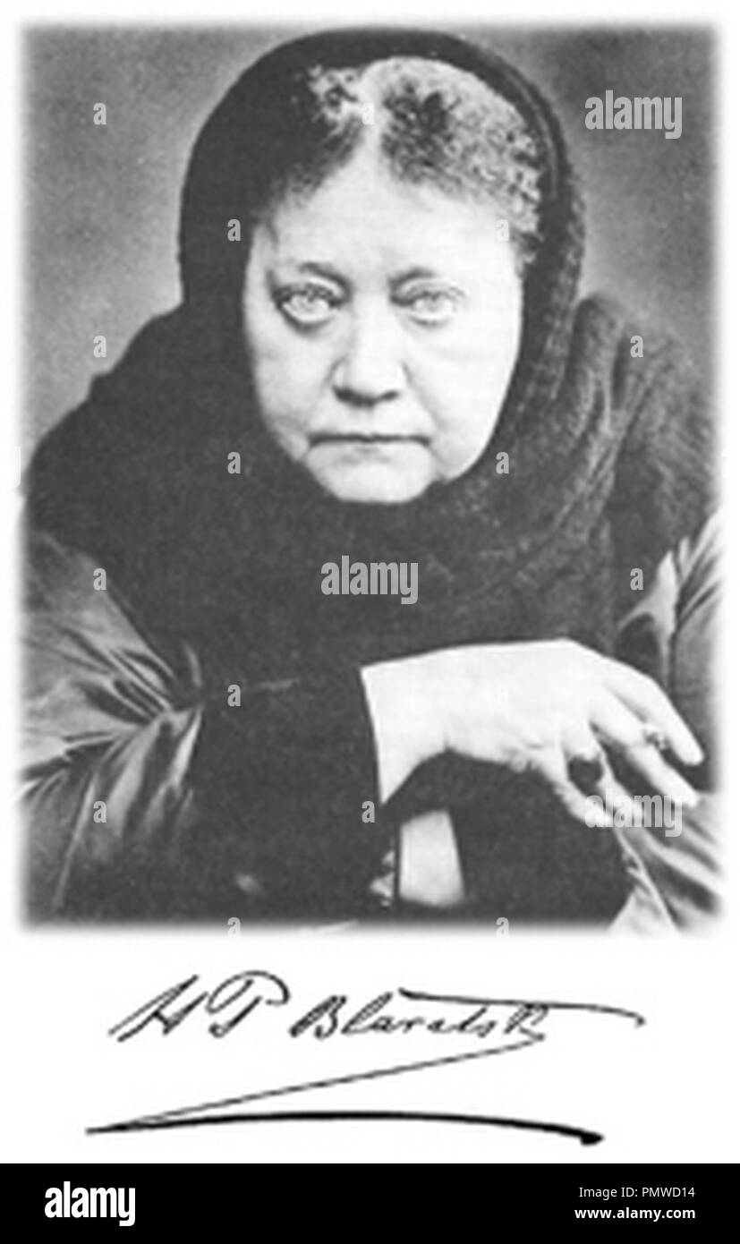Blavatsky hi-res stock photography and images - Alamy
